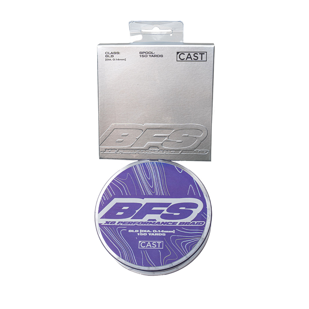 BFS Performance Braid (150yd) – CAST Fishing Co